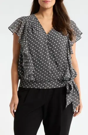 Liverpool Short Sleeve Blouses