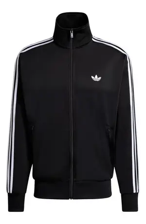 Adidas Firebird Recycled Polyester Track Jacket - Black