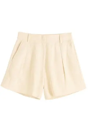 Rebecca Taylor Remi Garment Dyed Short - Ecru