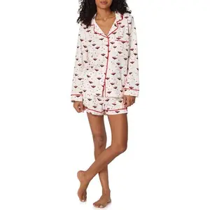 BEDHEAD PAJAMAS Espresso Print Short Pajamas - Espresso Kisses