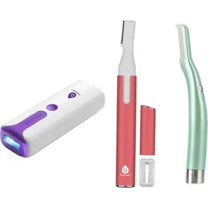 PURSONIC Ipl Laser Device & Precision Grooming Set The Ultimate Smooth Skin Kit - Multicolor