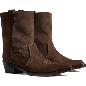 Khaite Clive Western Boot - 893 Ebano
