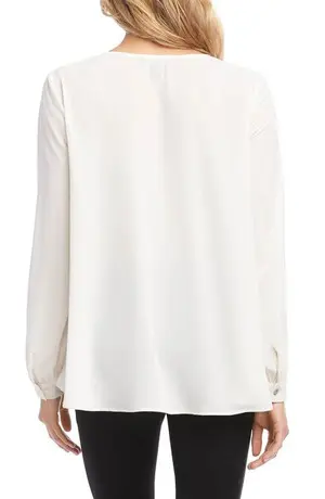 Karen Kane Sparkle Long Sleeve Top