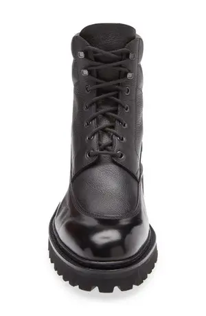 John Lobb Peak Longwing Lugged Ankle Boot
