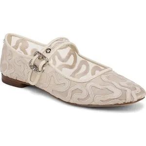 Sam Edelman Michaela Mary Jane Flat - Modern Ivory