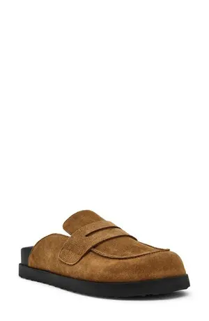Steve Madden Toryn Loafer Mule - Chestnut Suede