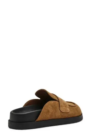 Steve Madden Toryn Loafer Mule - Chestnut Suede