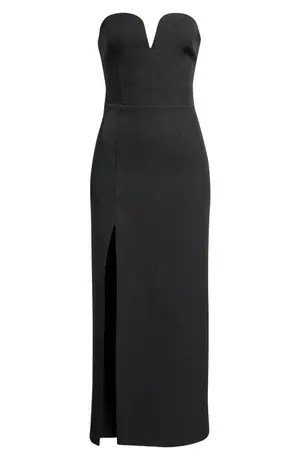 FREEMARKET Sweetheart Neck Strapless Dress