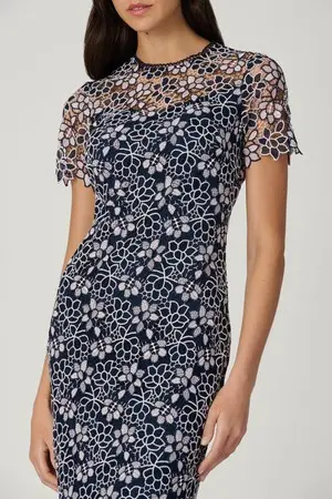 Shoshanna Kiriya Teresina Lace Pencil Dress