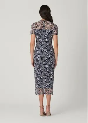 Shoshanna Kiriya Teresina Lace Pencil Dress