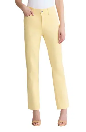 Jones New York Lexington Straight-leg Pants - Cornsilk