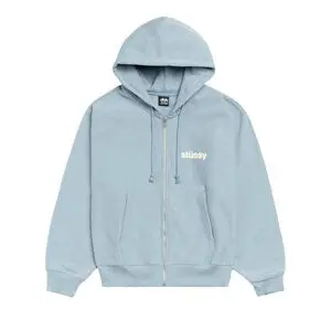 StÜssy Built Tough Zip Hoodie - Blue