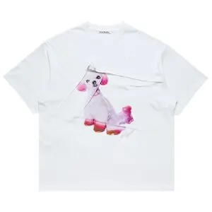 Acne Studios Ornament Printed T-shirt - White
