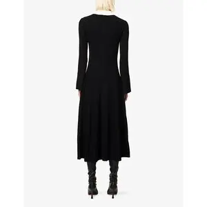 Simkhai Philippa Ribbed Knit Midi Dress