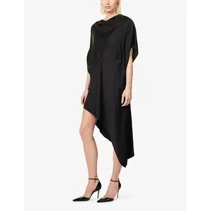 Simkhai Sadia Cape Satin Mini Dress