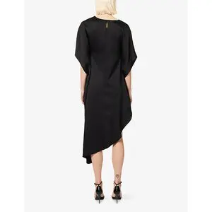 Simkhai Sadia Cape Satin Mini Dress
