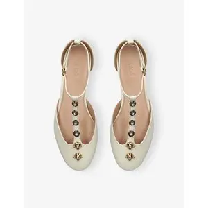Chloé Celeste Leather Ballet Flats
