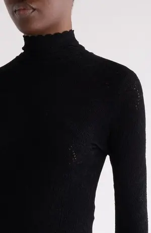 Givenchy Long Sleeve Open Back Sweater Dress