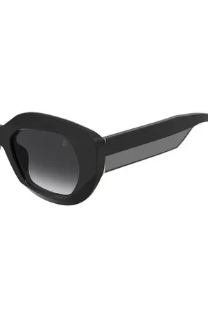 STUART WEITZMAN 51mm Butterfly Sunglasses - Black/dark Grey Sf