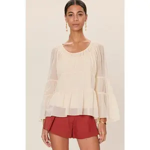 Rebecca Taylor Skye Blouse - Cream