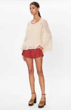 Rebecca Taylor Skye Blouse - Cream