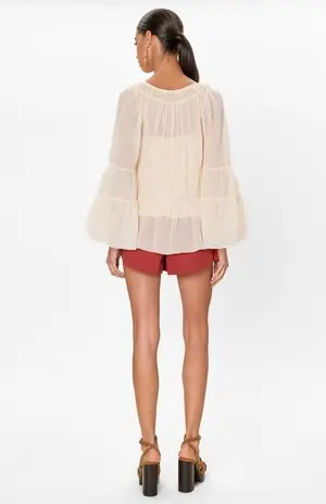 Rebecca Taylor Skye Blouse - Cream