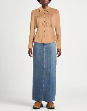 KAOS Fringed Long Sleeve Shirt