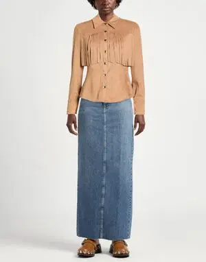 KAOS Fringed Long Sleeve Shirt