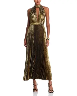 L'idee Round Neck Evening Dresses