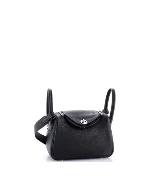 HERMES Mini Lindy Bag Clemence