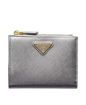 Prada Saffiano Leather Envelope Clutch