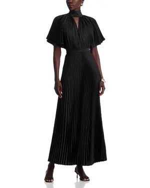 L'idee Round Neck Evening Dresses
