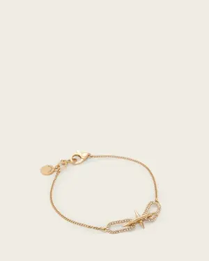 ALLSAINTS Laio Link Bracelet - Warm Brass