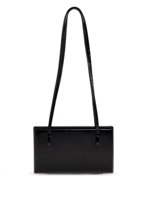 TOTEME Leather Shoulder Bag With Logo
