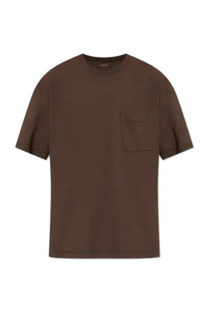 LEMAIRE T-shirt With Pocket - Brown