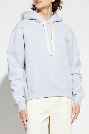 JIL SANDER Hooded Sweatshirt - Grey