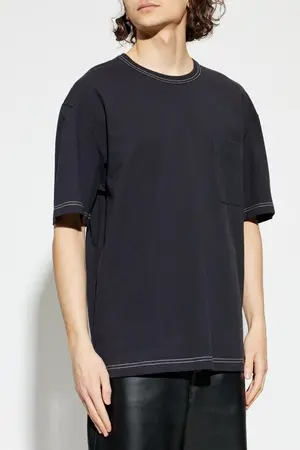 LEMAIRE T-shirt With Pocket - Black