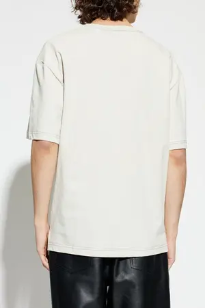 LEMAIRE T-shirt With Pocket - Cream