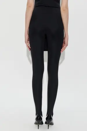 Vetements Leggings With A Front Pleat