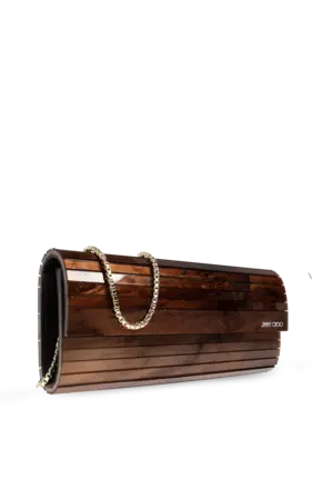 JIMMY CHOO Sweetie’ Clutch - Brown