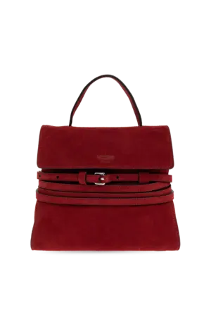 Moschino Suede Handbag