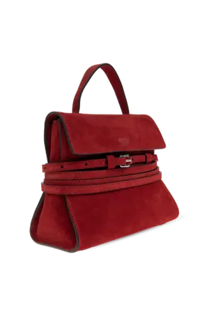 Moschino Suede Handbag