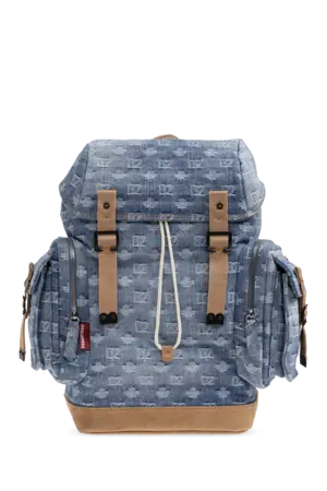 Dsquared2 Monogram Backpack - Blue