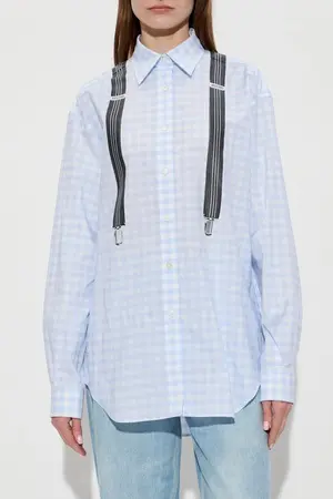 Moschino Checked Pattern Shirt