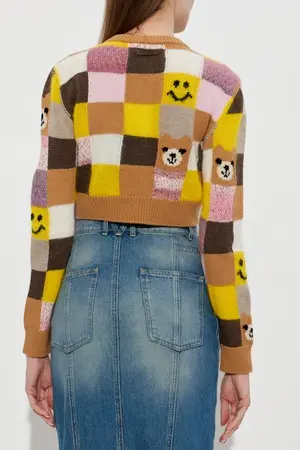Moschino Short Cardigan - Multicolour
