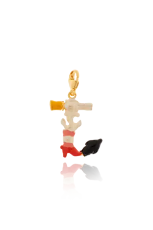 Marni J-shaped Fox Pendant - Multicolour