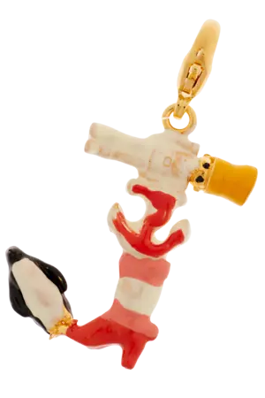 Marni J-shaped Fox Pendant - Multicolour