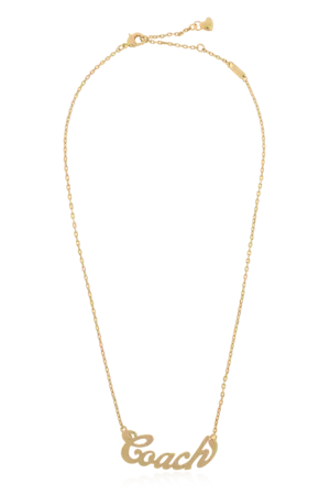 COACH Brass Necklace - Gold