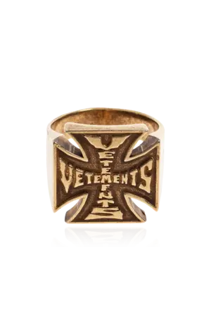 Vetements Signet Ring - Gold