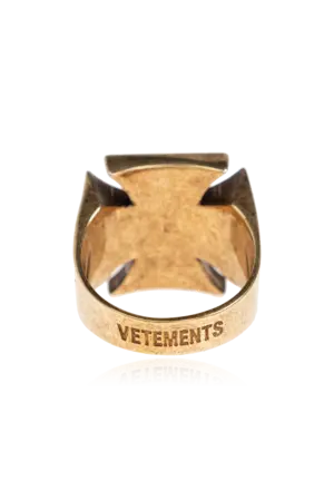 Vetements Signet Ring - Gold